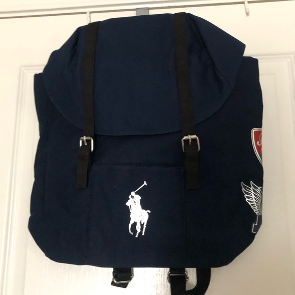 Polo Ralph Lauren | Bags | New Polo Ralph Lauren Navy Backpack | Poshmark